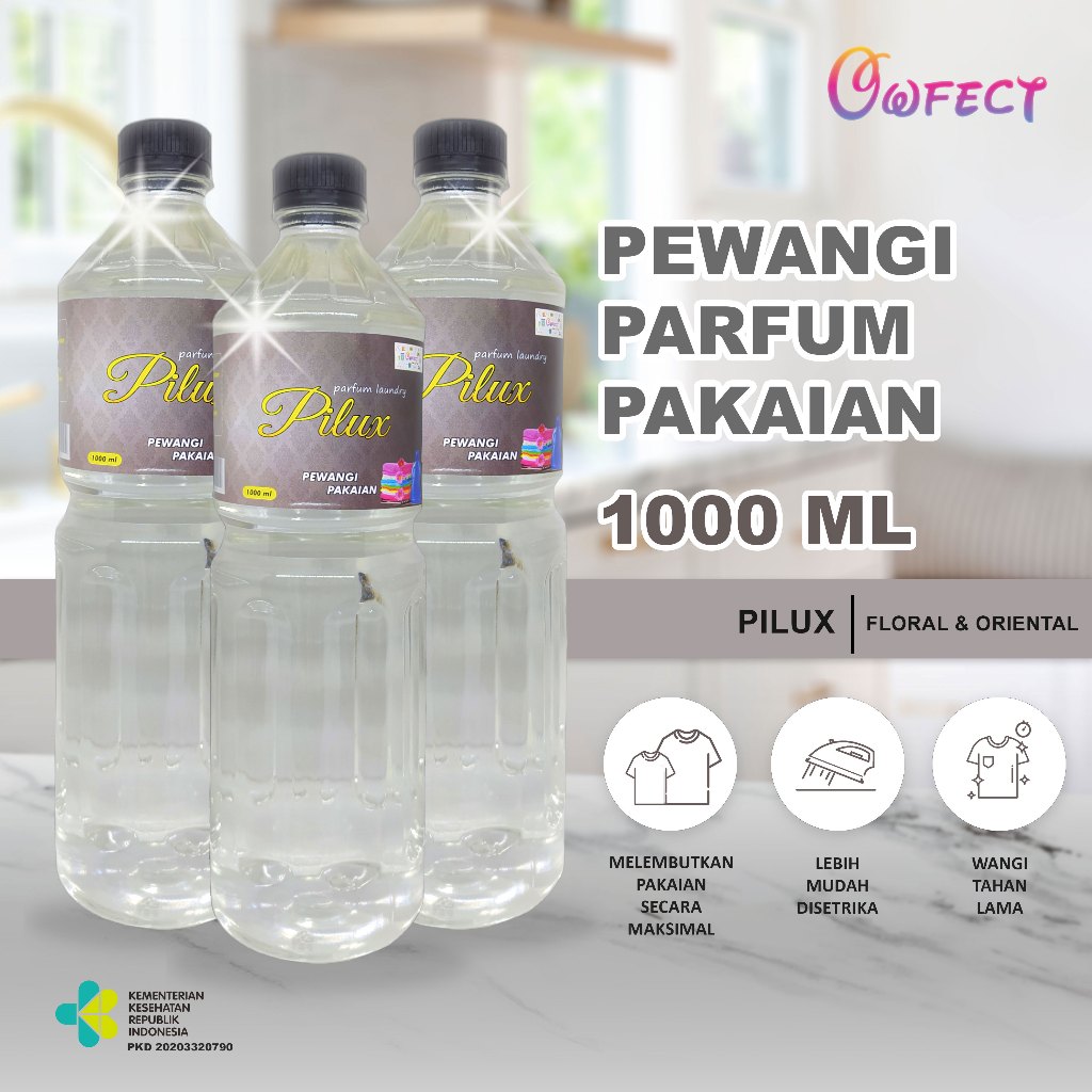 Jual Parfum Laundry PILUX/Parfum Pakaian alami/pewangi pakaian/Pewangi ...