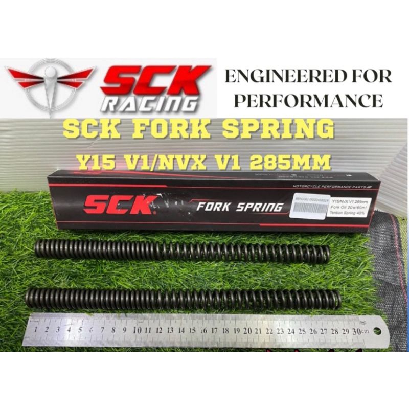 Jual SCK RACING PER SHOCK/SPRING FORK UNTUK MX KING / AEROX V1 /MX 135 ...