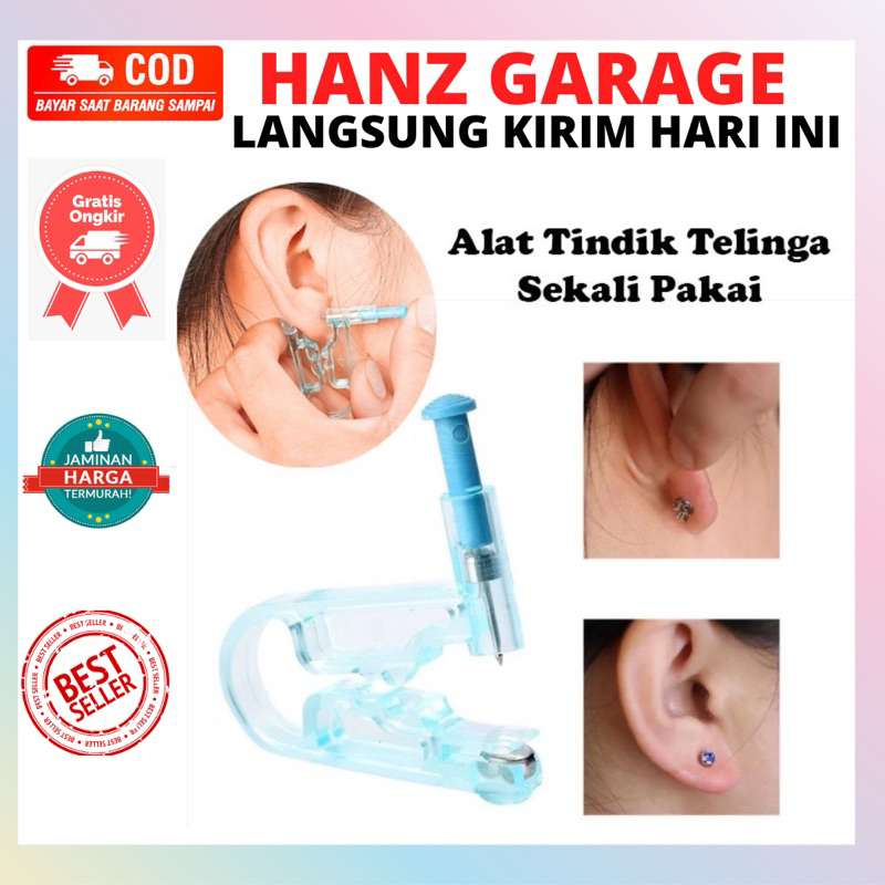 Jual Tindik telinga Ear piercing alat tembak pasang anting kuping ...