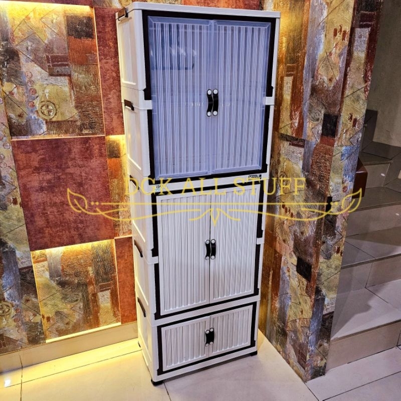 Jual Lemari Kabinet Container Kontainer Rak Kotak Penyimpanan Lipat ...