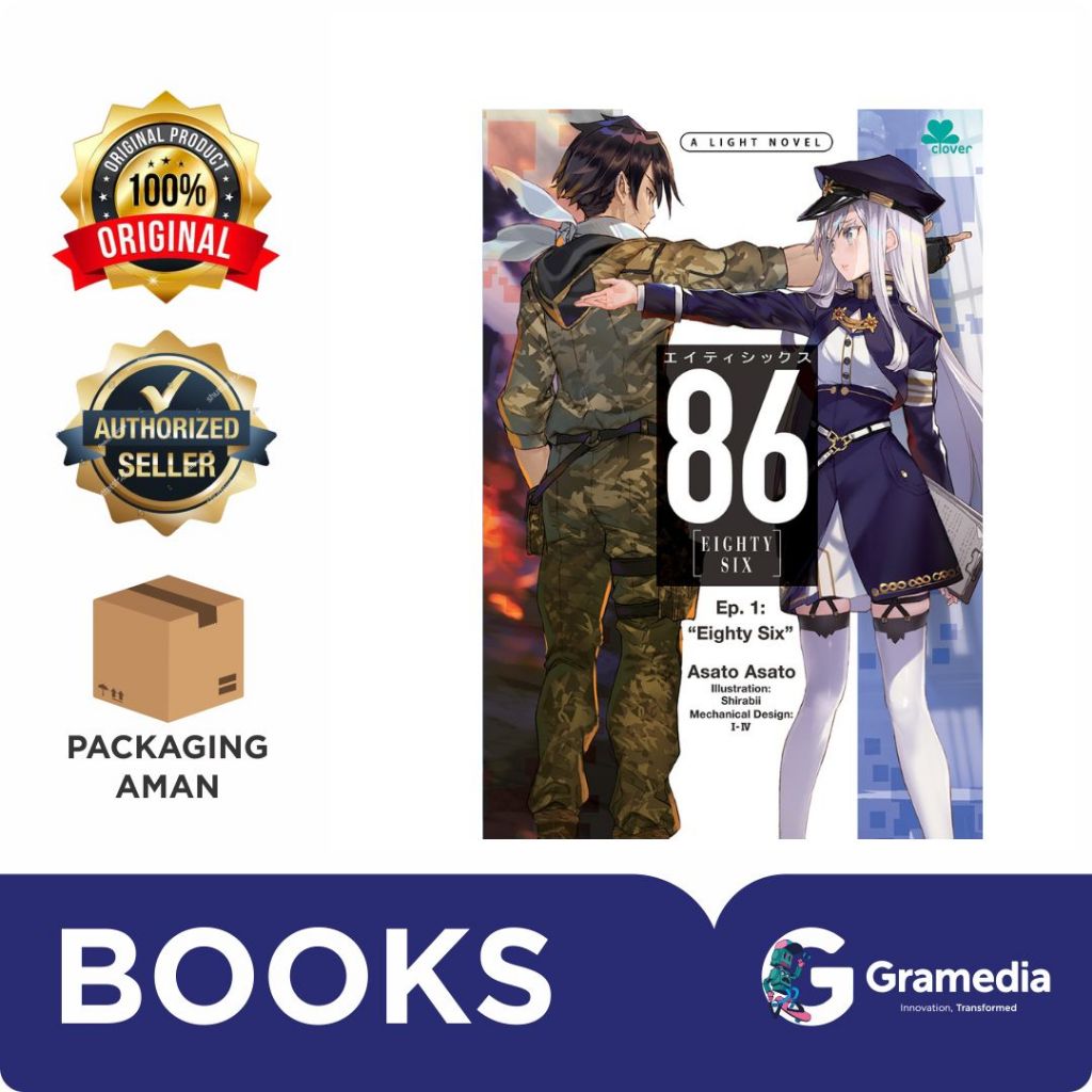 Jual Gramedia Bandung - Eighty Six Ep. 1: Eighty Six | Shopee Indonesia