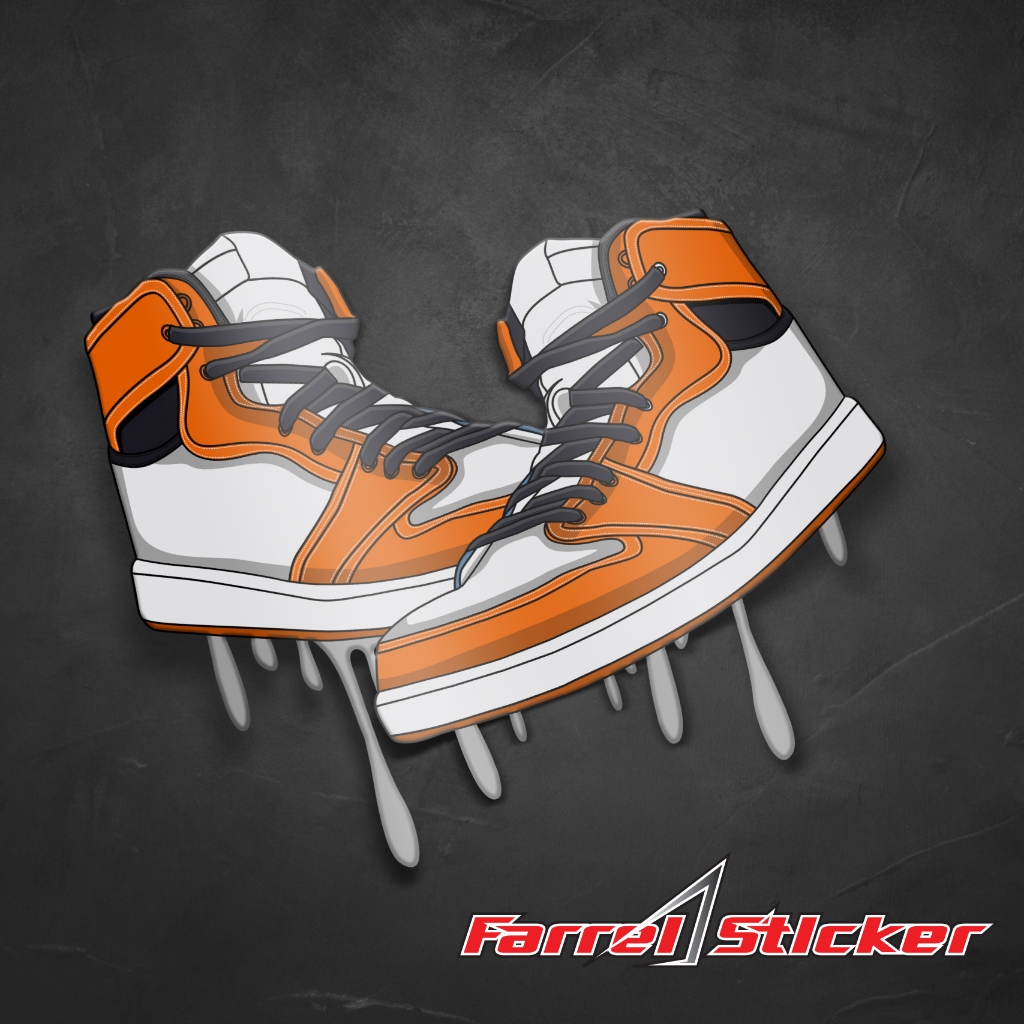 Jual STIKER SEPATU STICKER CONVERSE STICKER JORDAN ALL STAR UV DTF ...