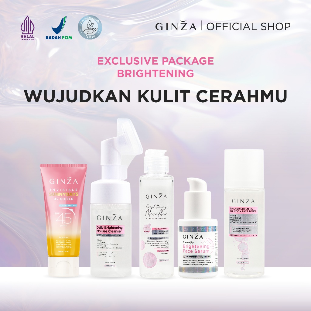 Jual Exclusive Ginza Package Brightening [ISI 5] | Shopee Indonesia