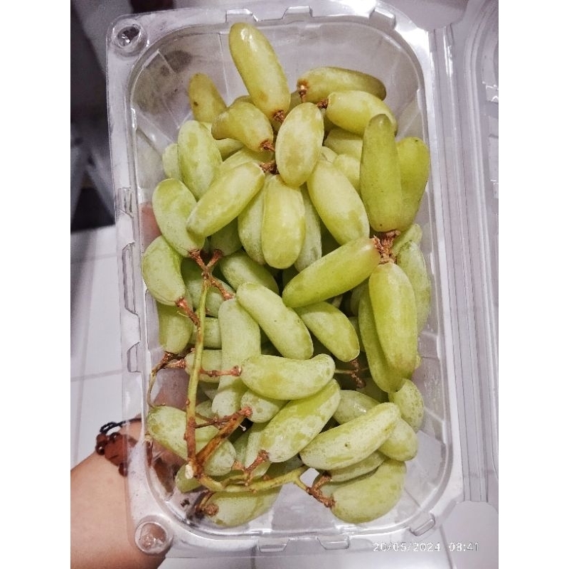 Jual ANGGUR HIJAU JARI MANIS TANPA BIJI | Shopee Indonesia