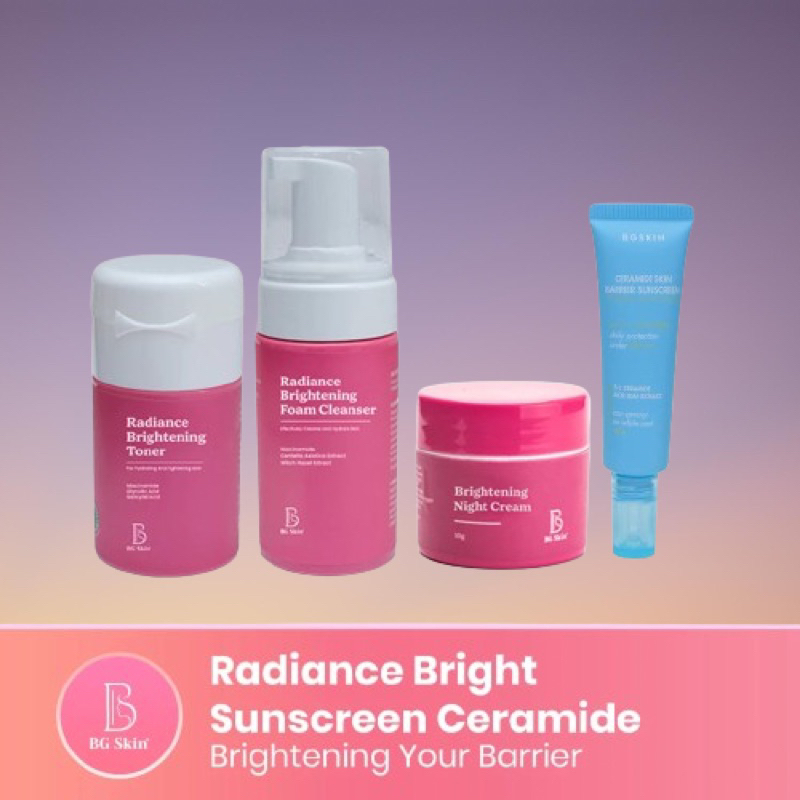Jual BG SKIN PAKET RADIANCE BRIGHT | Shopee Indonesia
