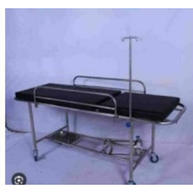 Jual BRANGKAR DORONG UGD KOMPLIT STAINLESS | Shopee Indonesia