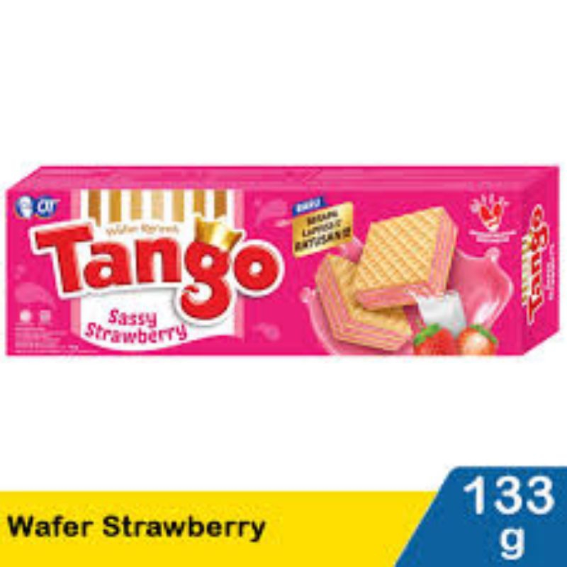 Jual Wafer Tango Rasa Strowbery 133 gr | Shopee Indonesia