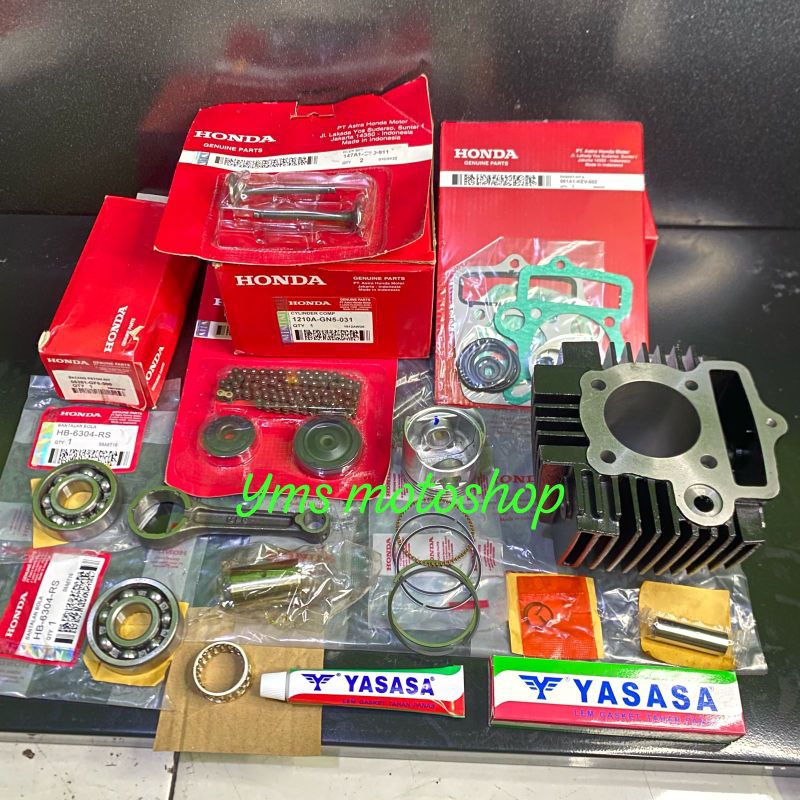 Jual Paket Lengkap Blok Seher Honda Grand,Win 100,Supra X/Fit LamaAstrea,Prima GN5(8 BARANG ...