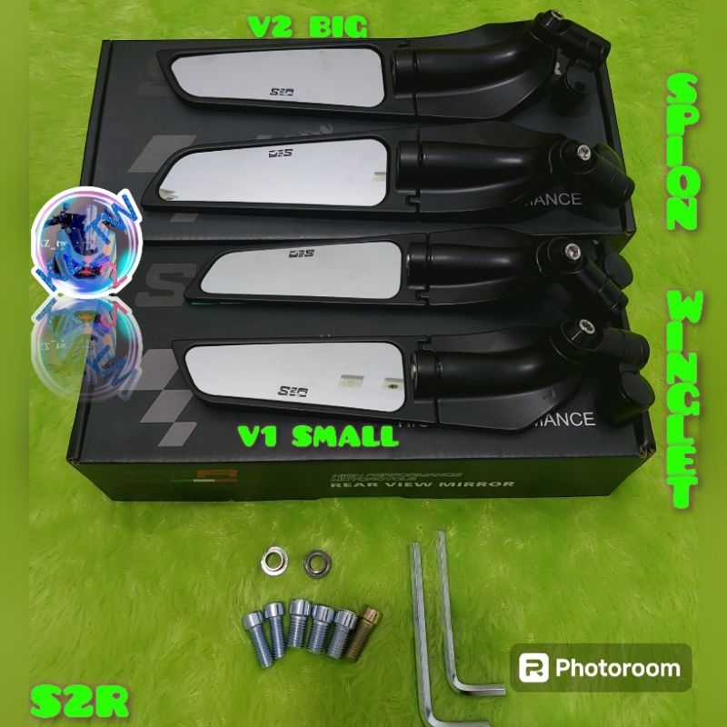 Jual SPION WINGLET S2R IMPORT ,TERSEDIA V1 KECIL / V2 BESAR ,UNIVERSAL ...