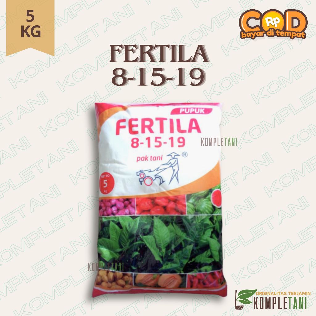 Jual [Pupuk] Fertila 8-15-19 - Bebas Chlor - NPK Tanaman Tembakau dan ...