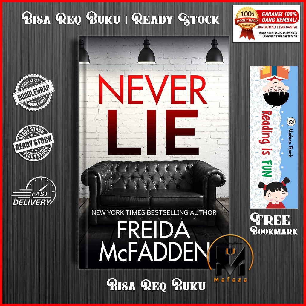 Jual Never Lie by Freida McFadden (English) | Shopee Indonesia