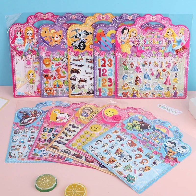 Jual 10 pcs stiker tas karakter stiker mewarnai stiker Sanrio stiker ...