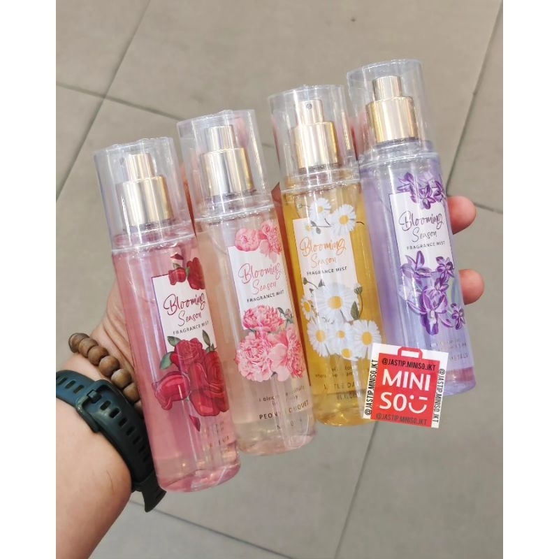 Jual MINISO 🆕 Body Mist / Fragrance Mist Blooming Season (100ml) Orchid ...