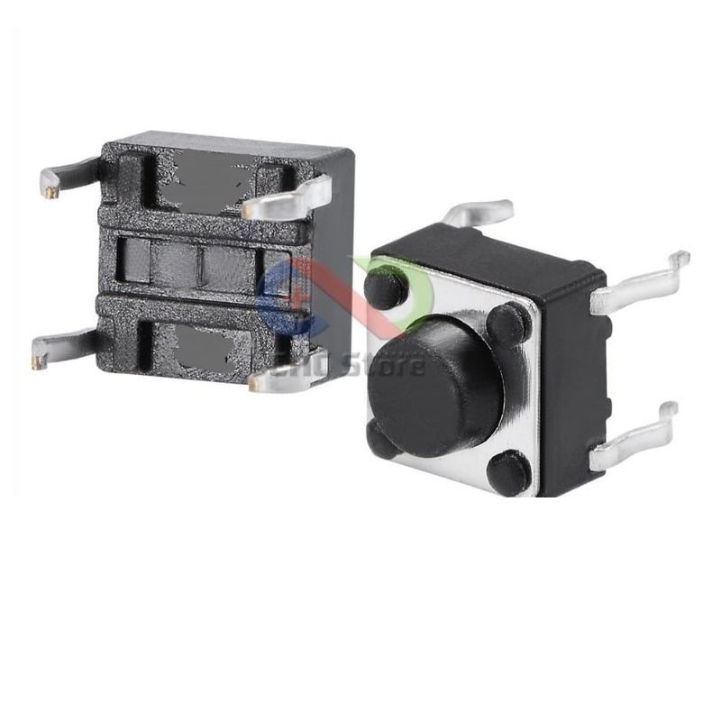 Jual Tactile Tact Switch Saklar Push On Button 12*12mm 12x12mm 12x12 ...