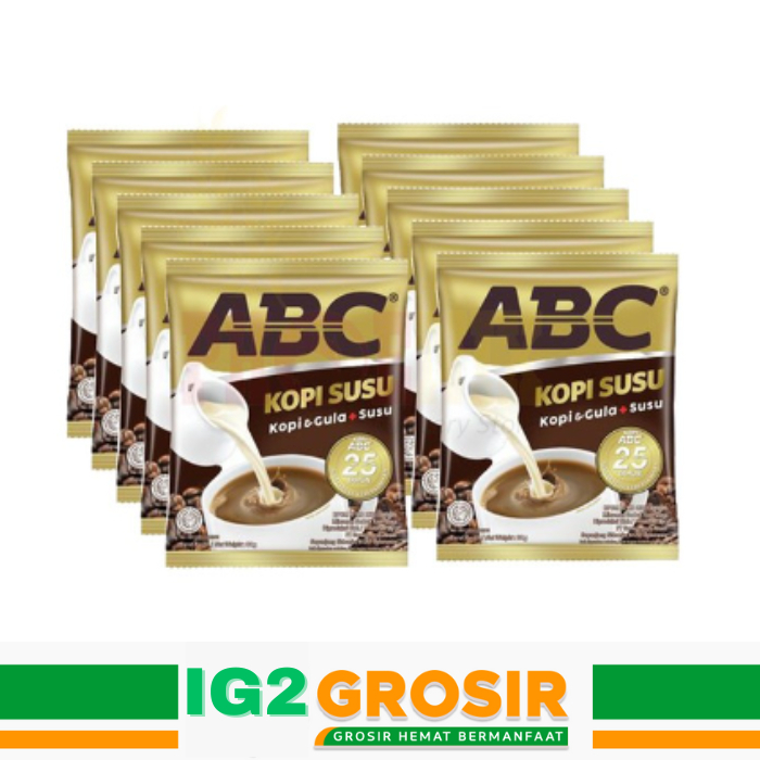 Jual ABC Susu (1 Renceng/ Isi 10 Sachet) | Shopee Indonesia