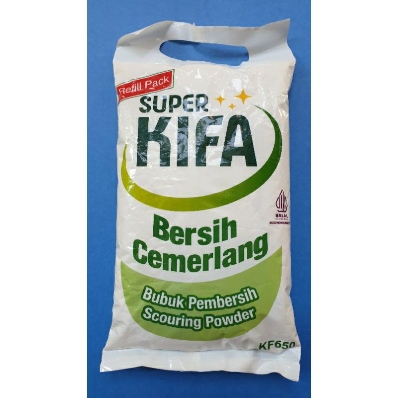 Jual Super Kifa Bubuk Pembersih Abu Gosok 550 gram | Shopee Indonesia