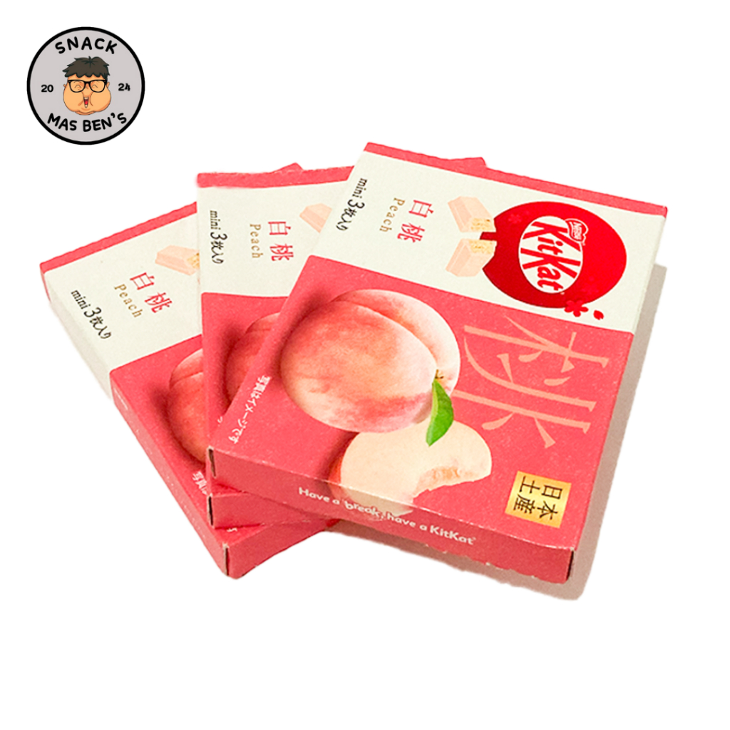 Jual Mini Kit Kat peach - Import Original Japan - 3 pcs/box | Shopee ...