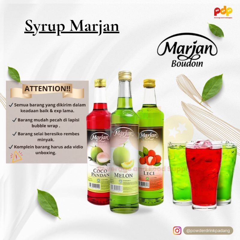 Jual Syrup Marjan Boudoin 460 ml | Shopee Indonesia