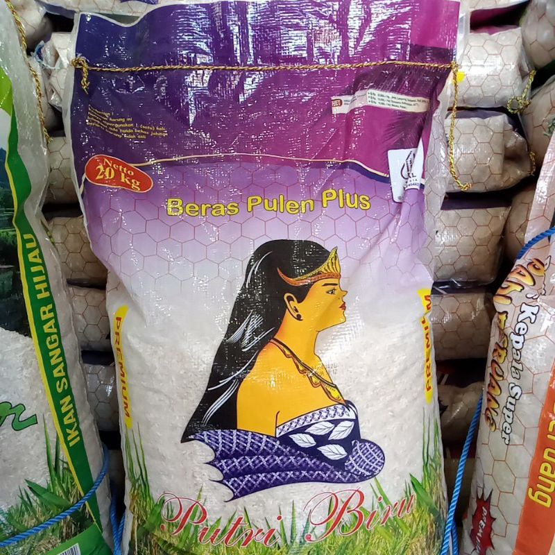Jual Beras Premium Putri Biru 20kg | Shopee Indonesia