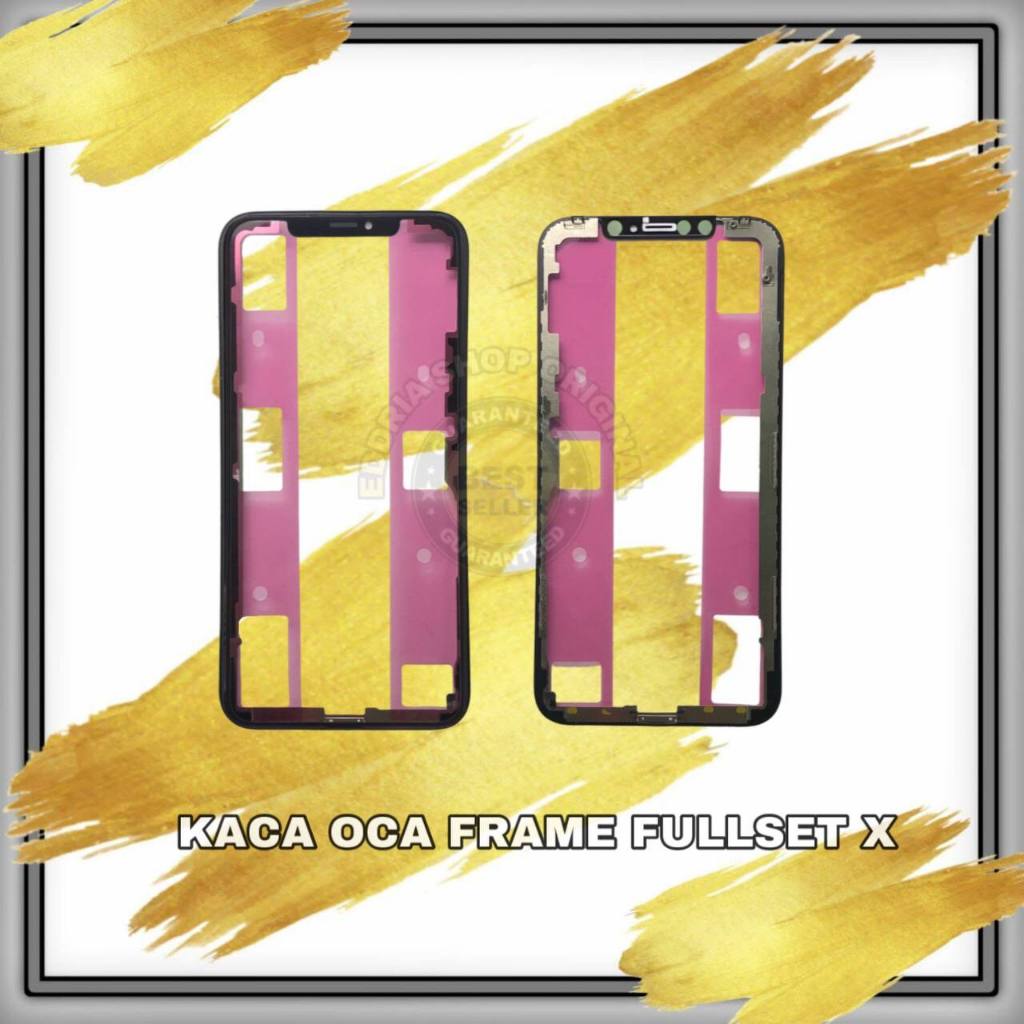 Jual KACA OCA + FRAME LCD X FULLSET FRAME ORIGINAL | Shopee Indonesia