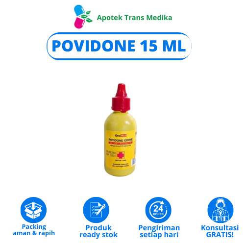 Jual Povidone Iod One Med 15ml (per Pcs) | Shopee Indonesia