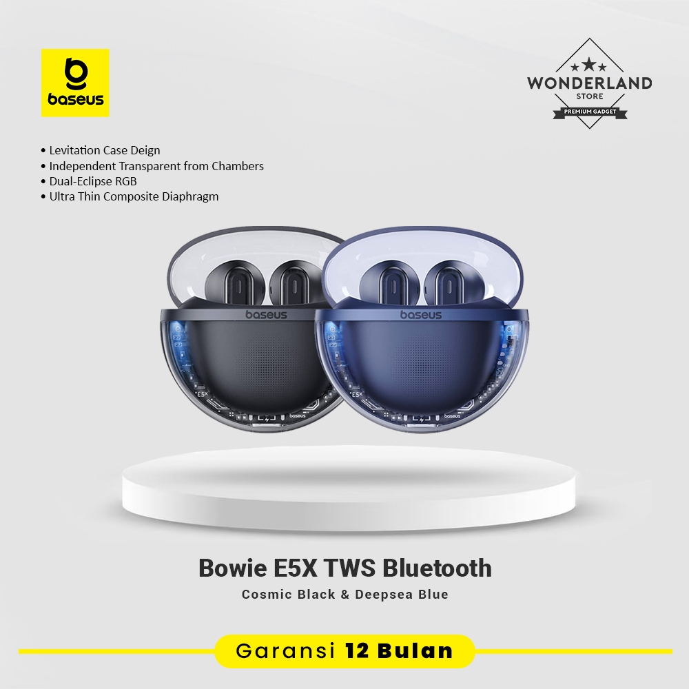 Jual Baseus Bowie E5X TWS Bluetooth 5.3 Dual Connection Model Hi-Fi RGC Gaming Mode | Shopee ...