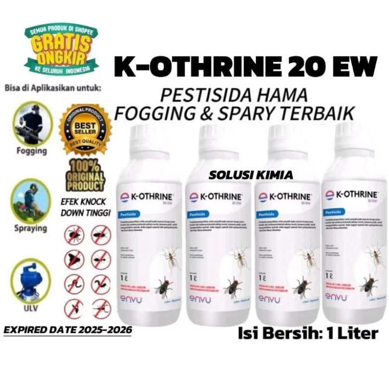 Jual K-Othrine 20 EW - Obat Fogging Nyamuk Obat Basmi Serangga Terbaik ...