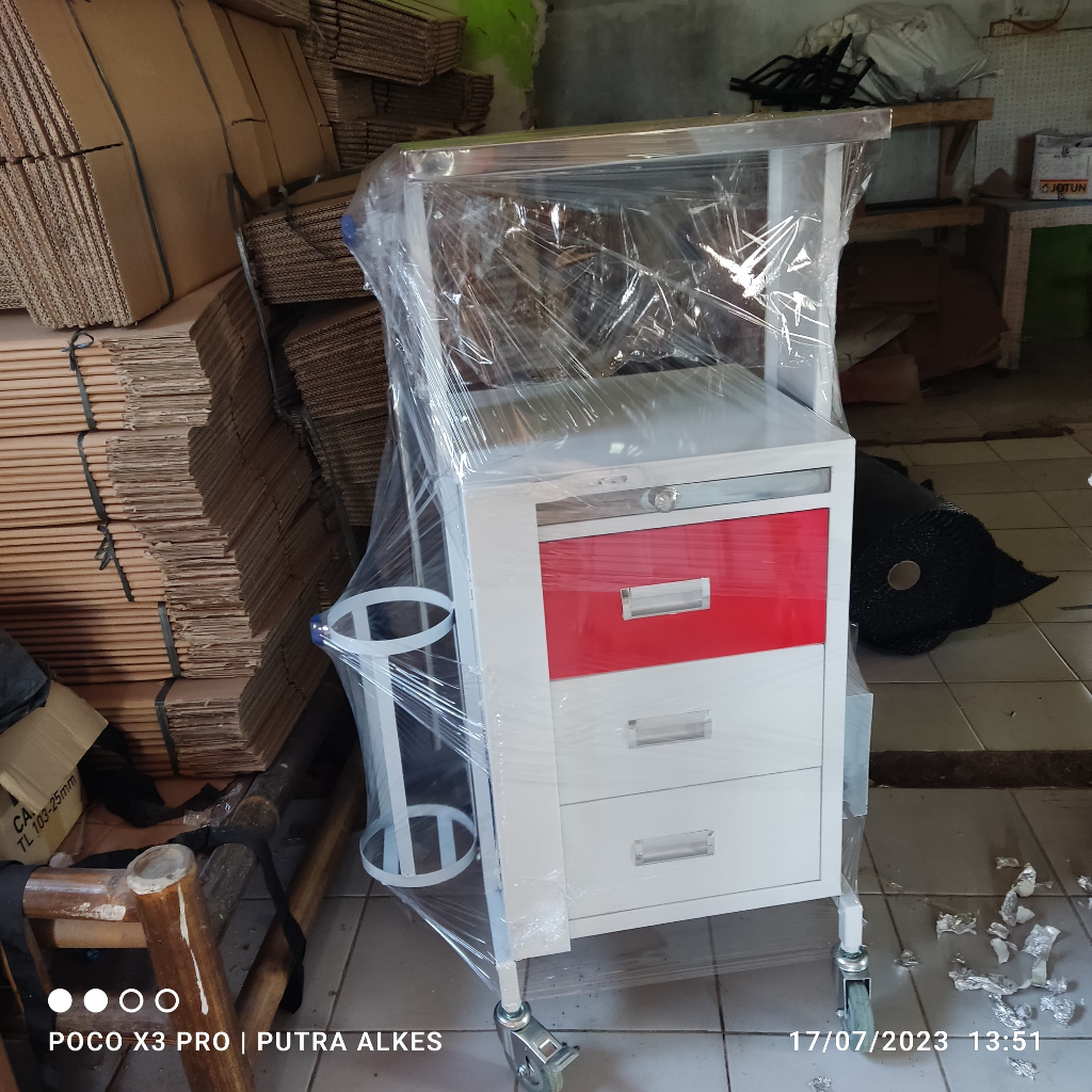 Jual TROLLEY EMERGENCY BESI PC - EMERGENCY TROLLEY BESI - TROLI MEDIS ...
