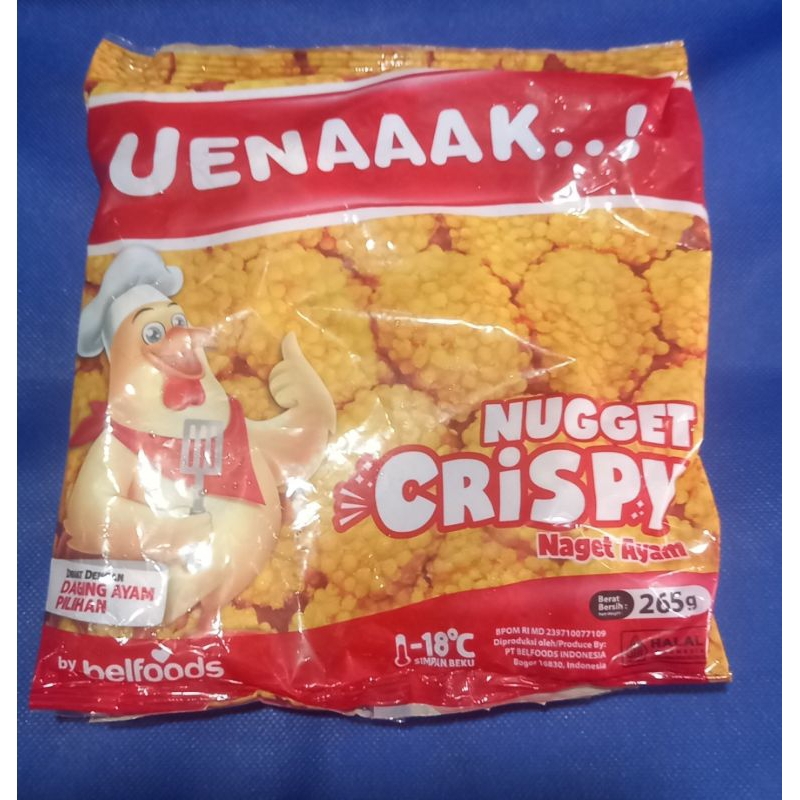 Jual bellfoods uenak nugget crispy 265 gr | Shopee Indonesia