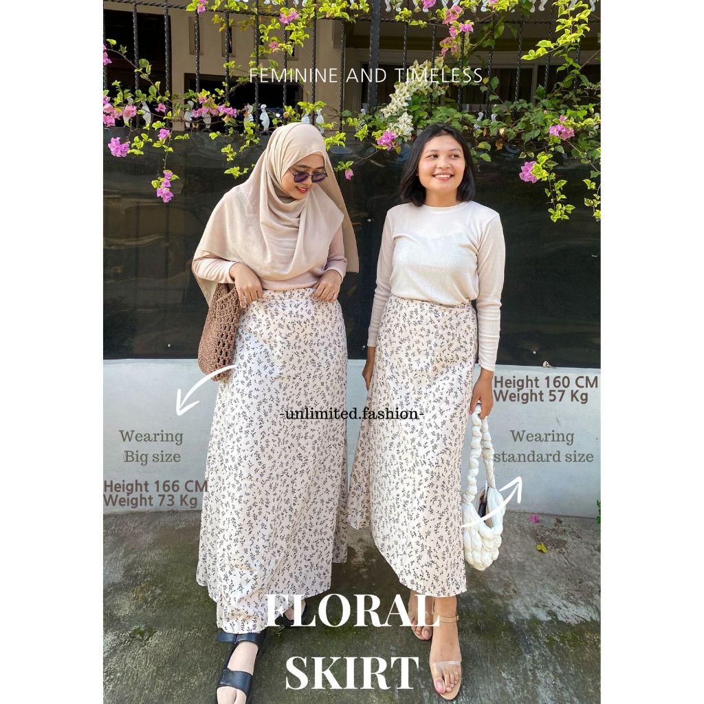 Jual UNLIMITED.FASHION | JUMBO BB 70-95 KG ROK MOTIF BUNGA / FLORAL ...