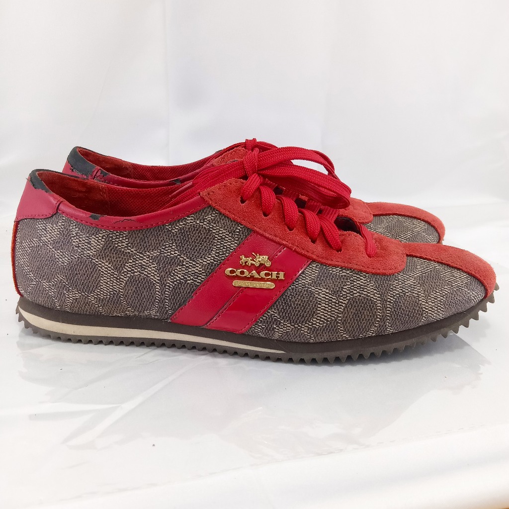 Jual Sepatu COACH NEW YORK IVY Signature Class Sneakers Women | Shopee ...