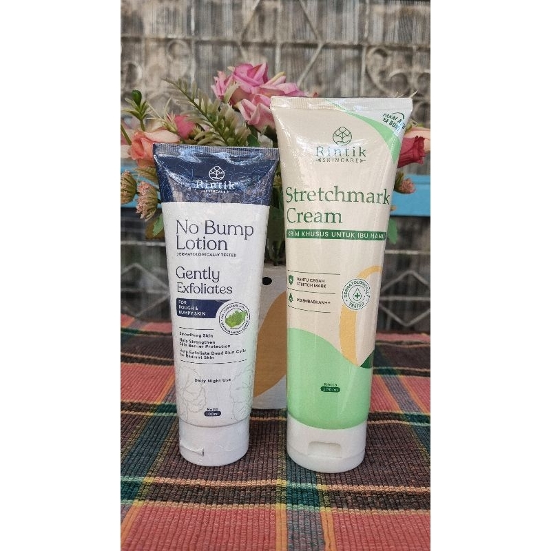 Jual Rintik Skincare No Bump Lotion Stretchmark Cream (Exp 2026 ...