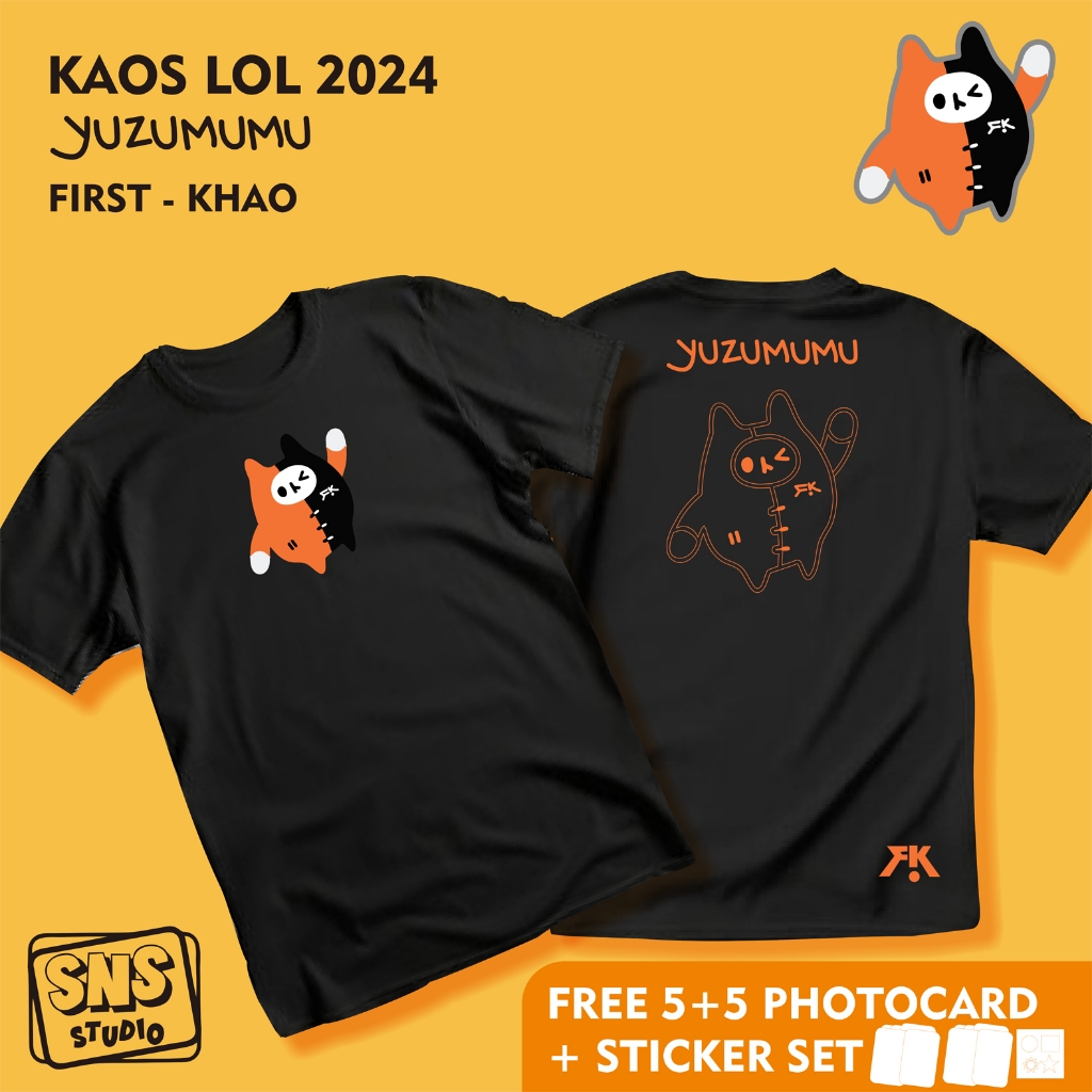 Jual KAOS GMM LOL 2024 - YUZU MUMU (FIRST KHAO) | Shopee Indonesia