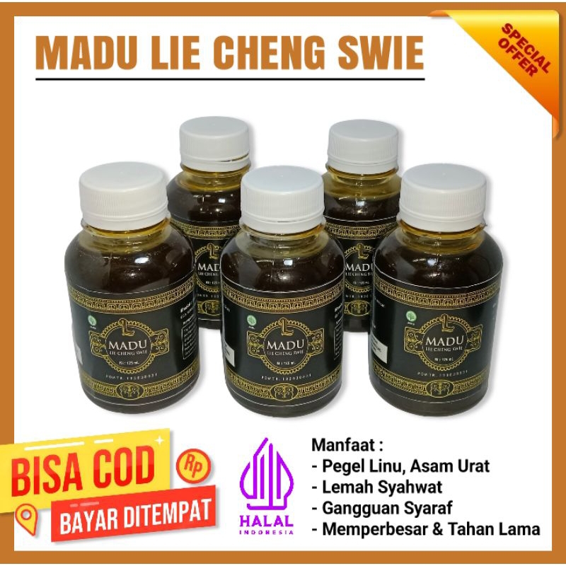 Jual Madu Lie Cheng Swie Original BPOM (OBAT KUAT PERKASA) | Shopee ...