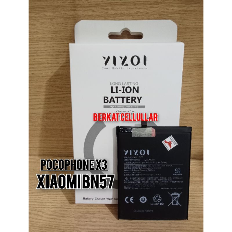 Jual BATERAI POCO X3 / PRO BN57 YIZOI | Shopee Indonesia