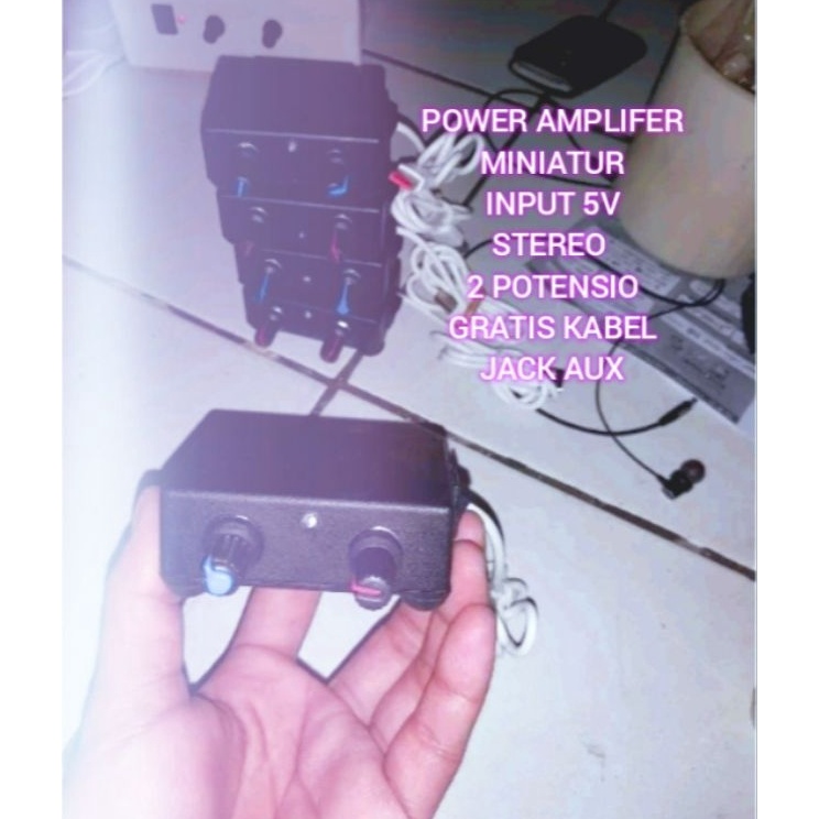 Jual power amplifer rakitan 5v stereo | Shopee Indonesia