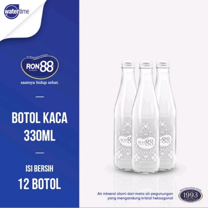 Jual Ron 88 Botol Kaca 330ml (isi 12 Botol) | Shopee Indonesia