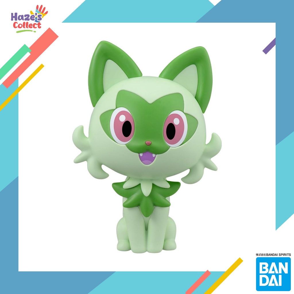 Jual Bandai Pokemon Plamo Sprigatito Nyaoha Plastic Model | Shopee ...
