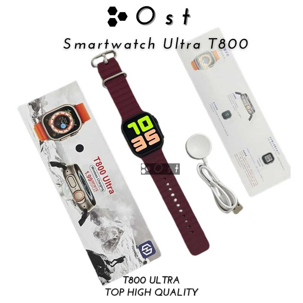 Jual Smartwatch T800 ULTRA SMARTWATCH SERIES 8 ULTRA FULL SCREEN Smart ...