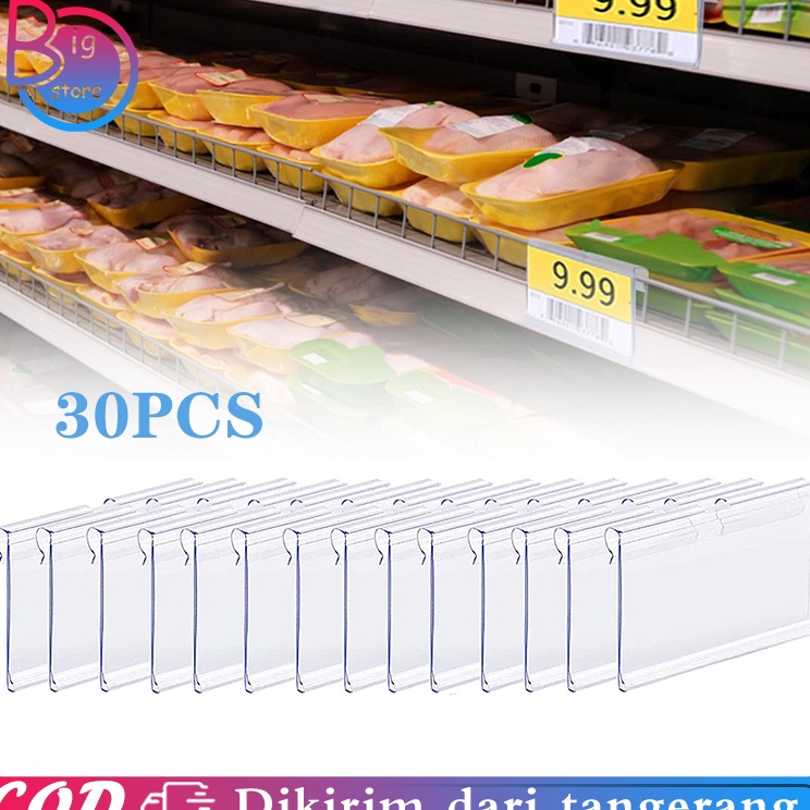 Jual Label Harga Mika 3pcs Price Tag Holder Akrilik Label Harga Akrilik ...