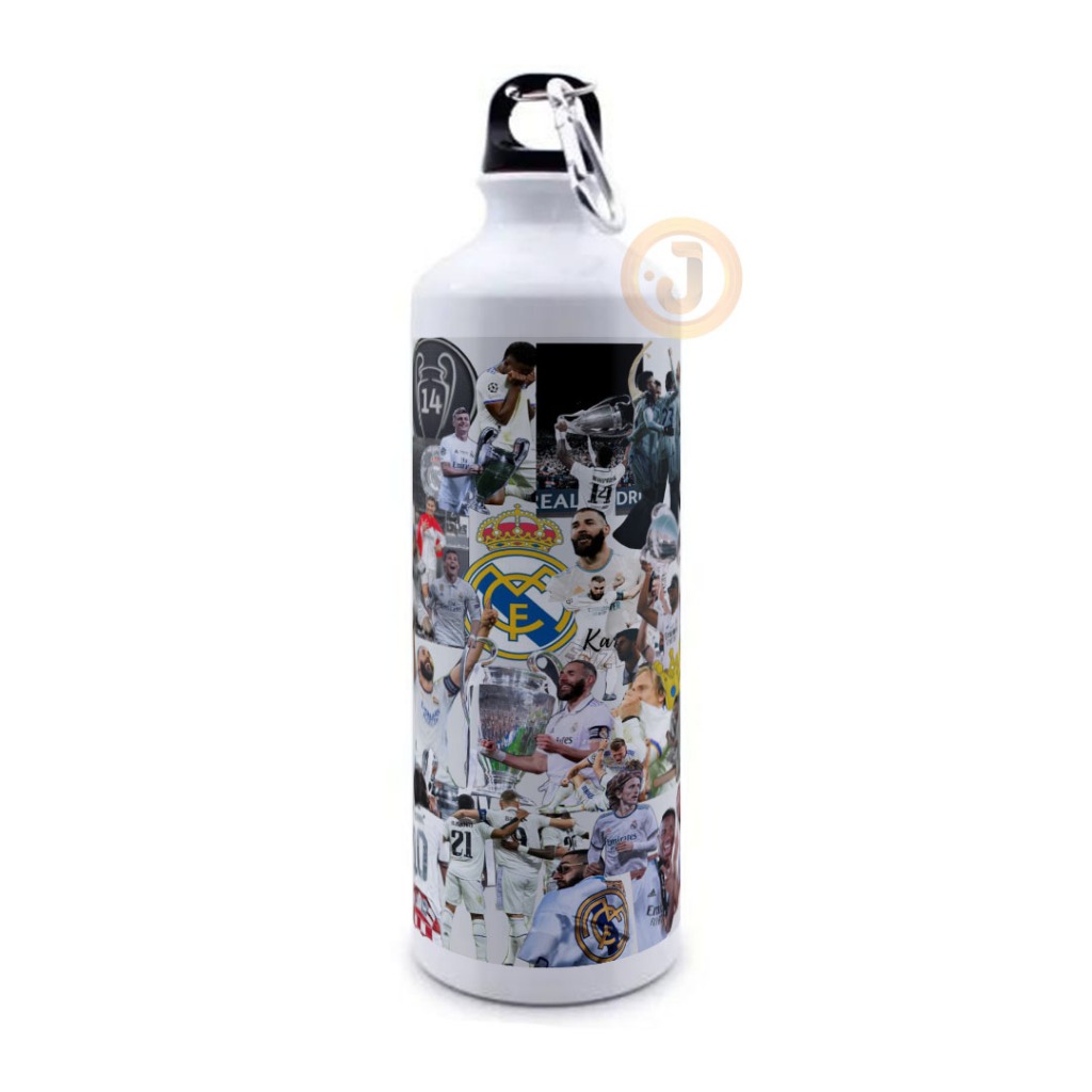 Jual Botol Sport Real Madrid Champions | Tumbler Sport | Tumbler Custom ...