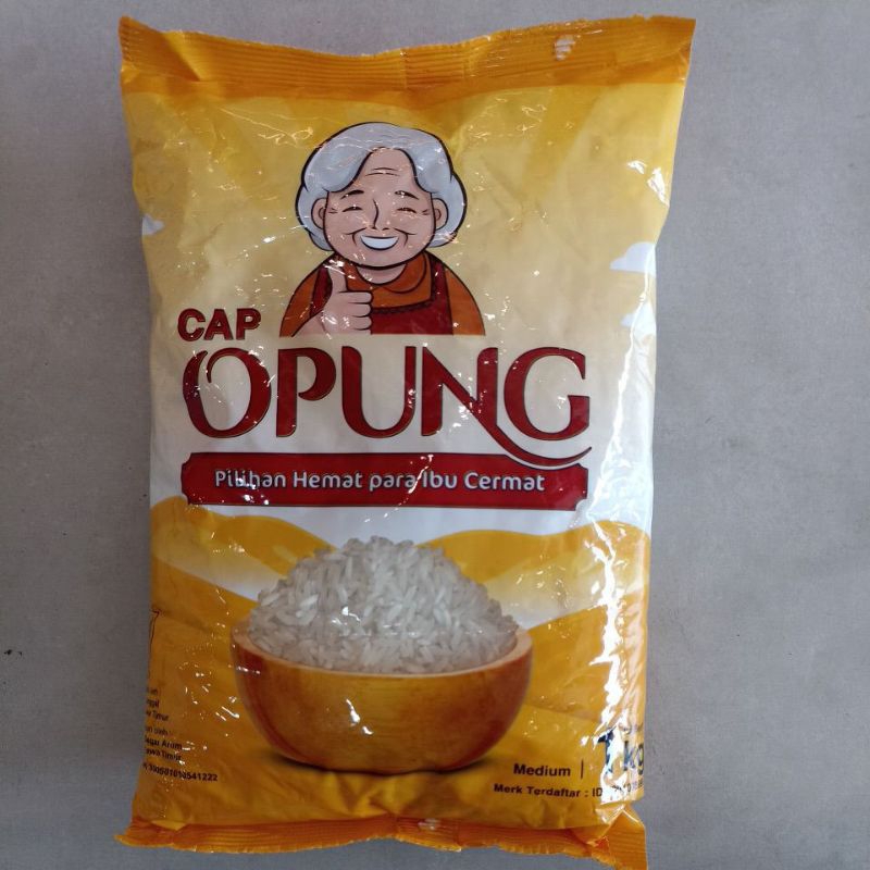Jual BERAS CAP OPUNG 1KG | Shopee Indonesia