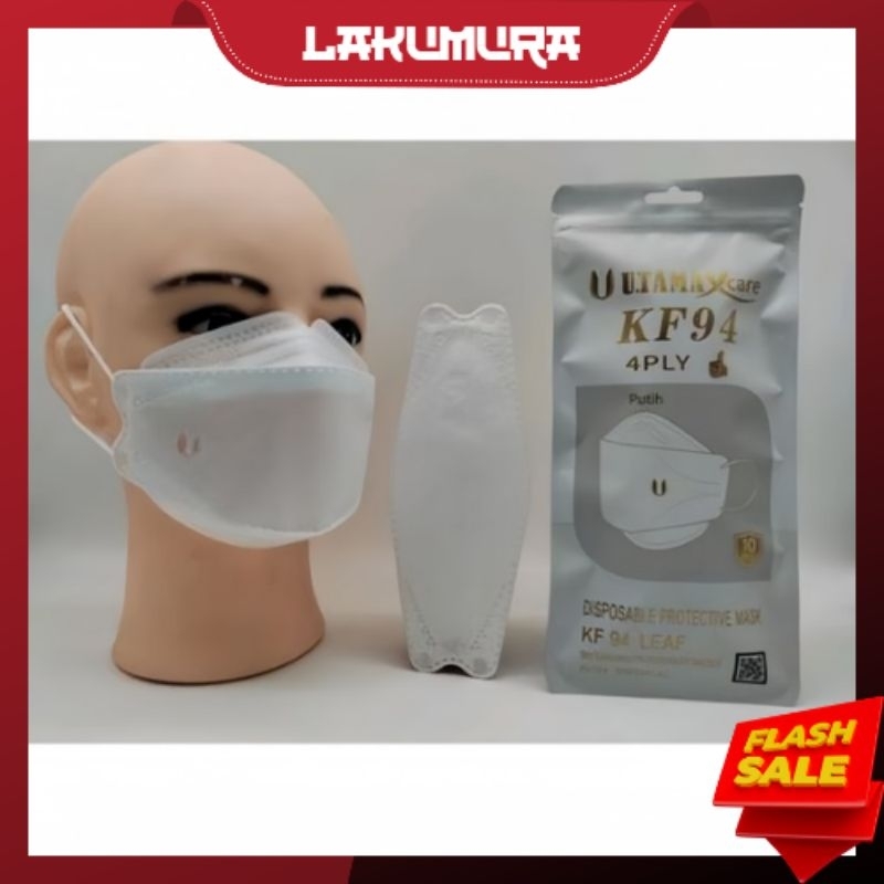 Jual Utama KF-94 Face Mask 4 Ply Masker Korea Premium Isi 50 Pcs ...