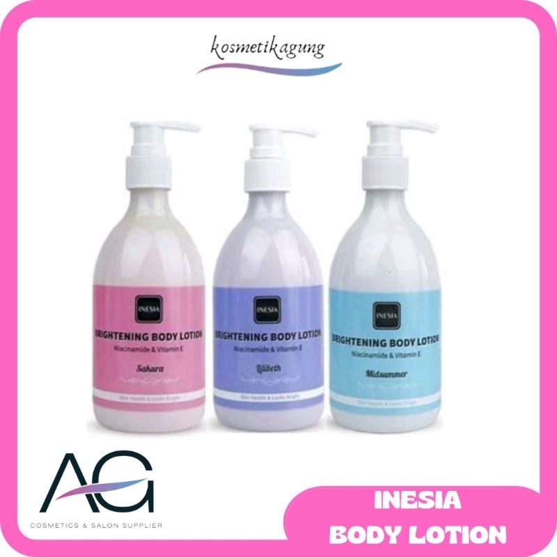 Jual INESIA Brightening Body Lotion 300 ml | Shopee Indonesia