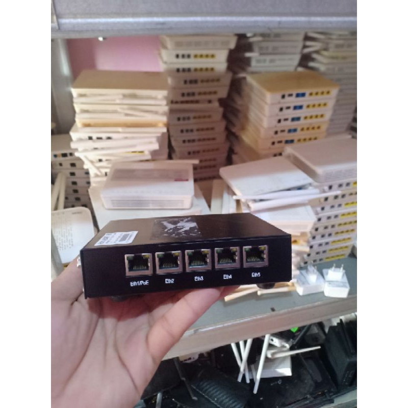 Jual mikrotik RB450 Ok mantap plus adaptor | Shopee Indonesia