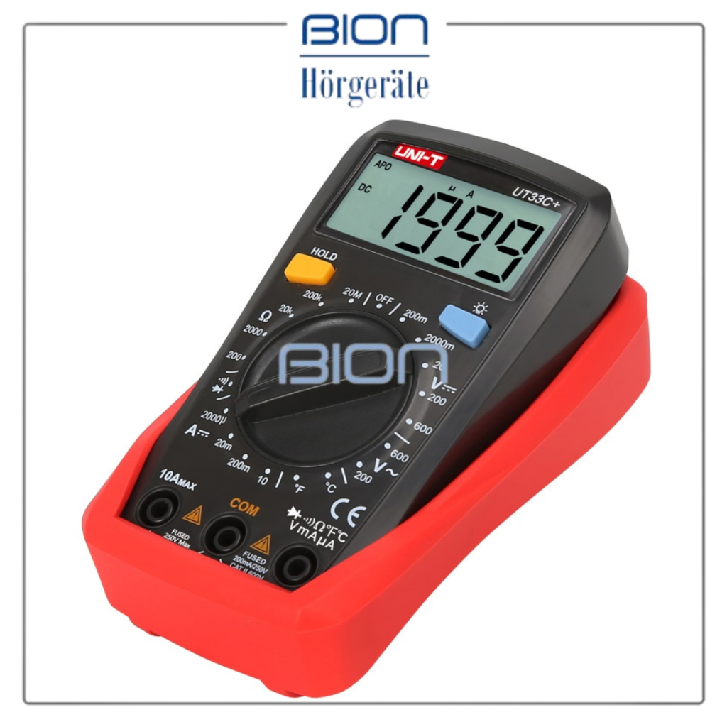 Jual Multimeter Digital Amper Avometer ORI+ UNI-T MULTITESTER UT33C ...