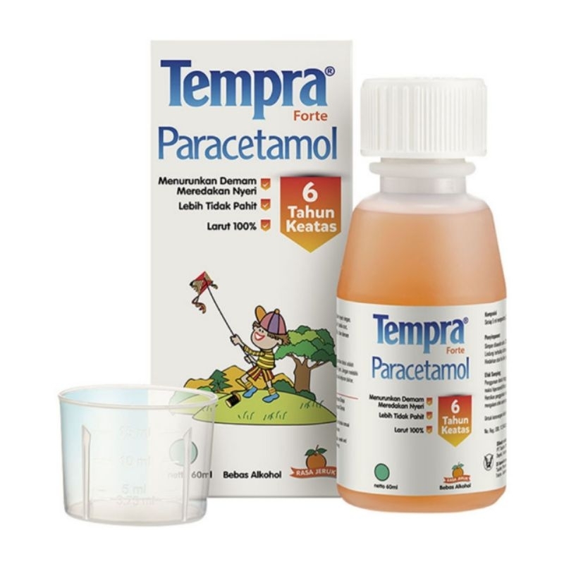 Jual TEMPRA Forte Paracetamol Obat Penurun Demam Anak 6 Tahun Keatas 2 ...