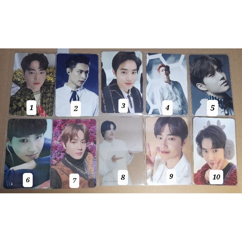 Jual OFFICIAL Photocard SUHO LAY EXO | Shopee Indonesia