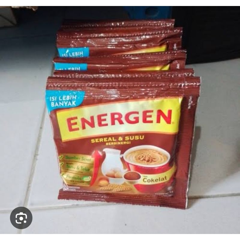 Jual Energen Sereal dan Susu / Minuman Energen Sereal 30 gram isi 10 ...