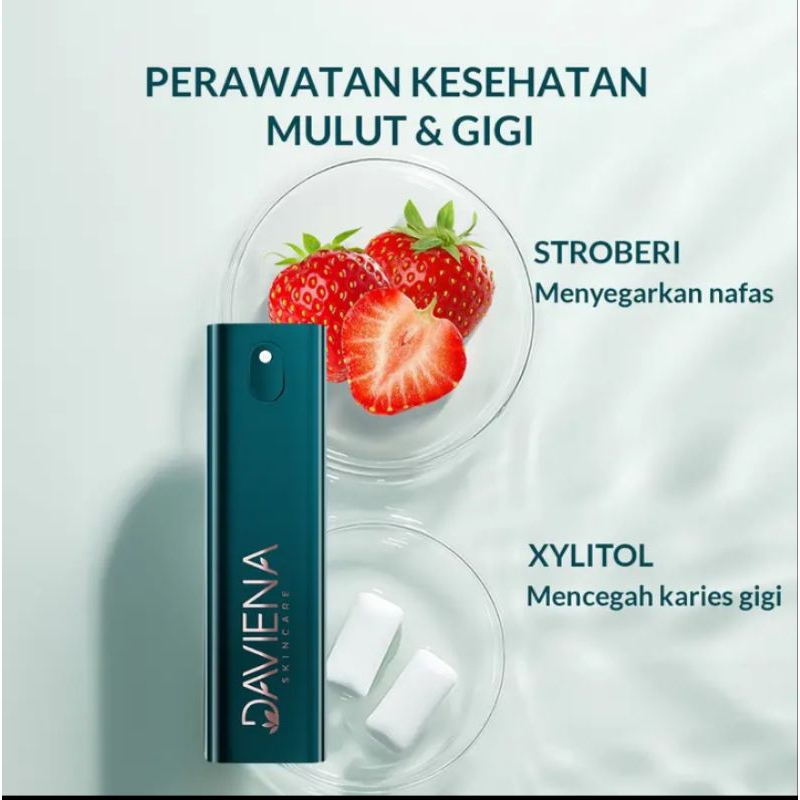 Jual FRESH BREATH MOUTH SPRAY / SPRAY MULUT / PARFUM MULUT / DAVIENA ...